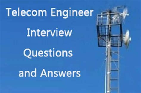 Telecom Engineer Interview Questions And Answers HR Letter Formats