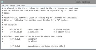 How To Edit The Hosts File In Windows