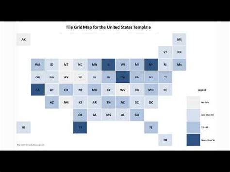 How To Make A Tile Grid Map Using Google Sheets Geography Realm