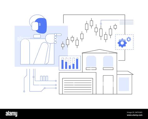 Ai Enhanced Market Analysis Abstract Concept Vector Illustration Stock Vector Image And Art Alamy