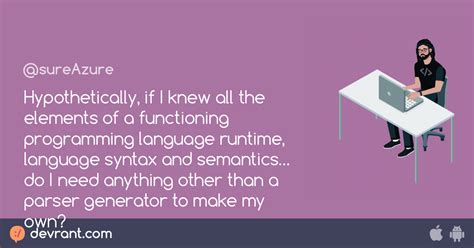 Hypothetically If I Knew All The Elements Of A Functioning Programming
