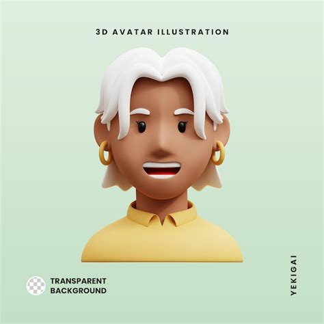 예쁜 아라비아 소녀 3d 아바타 캐릭터 일러스트 프리미엄 Psd 파일