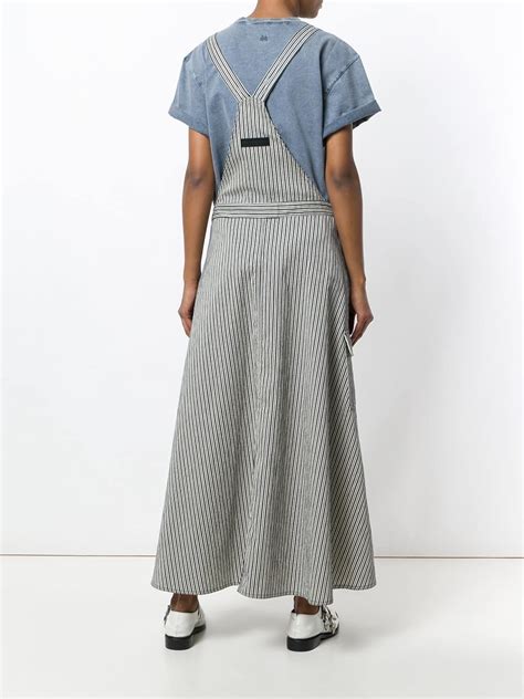 History Repeats Sketch Striped Dungarees 362 Lookastic