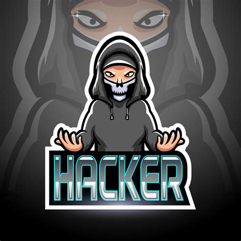 Hacker Esport Logo Mascot Design 17081182 Vector Art At Vecteezy
