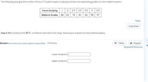 Solved Step 1 Of 5 Calculate The Sum Of Squared Errors