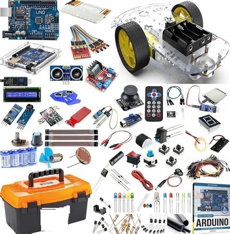 Arduino Uno Full Başlangıç Seti 2wd Robot Araba 113 Parça 377 Adet