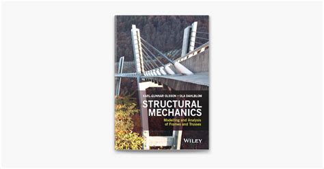 Structural Mechanics Modelling And Analysis Of Frames And Trusses On Apple Books