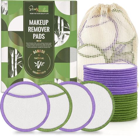 Start Makers Reusable Makeup Remover Pads Premium Eco Friendly 24pcs