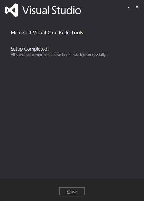 Install Microsoft Visual C Build Tools O Planning Org