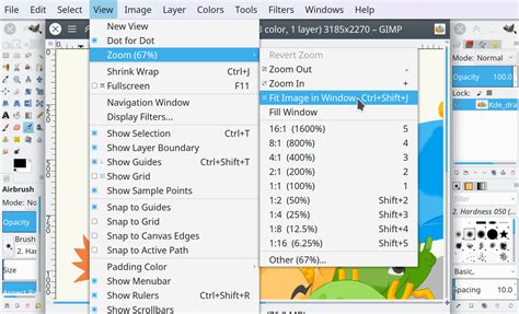 Gimp Global Menu Kai Uwe S Blog