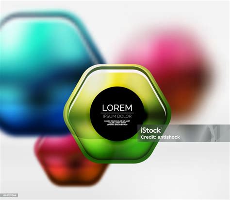 3d 육각형 벡터 디지털 배경에서 금속 현실적인 질감 0명에 대한 스톡 벡터 아트 및 기타 이미지 0명 3차원 형태 개념 Istock