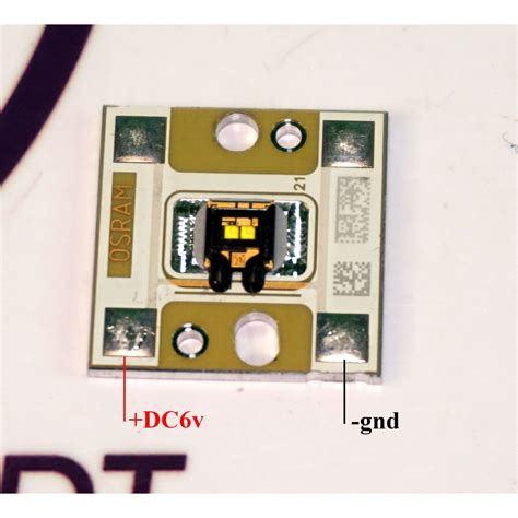 Jual Led Chip Osram 6v 7v 10w 6500k Putih White Headlamp Le Uw D1w2