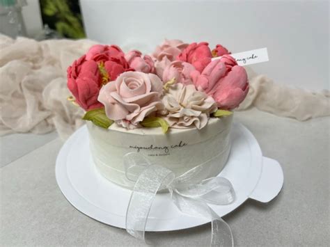 삼전동 케이크 송파 떡케이크 미유당 앙금 플라워 케이크 네이버 블로그