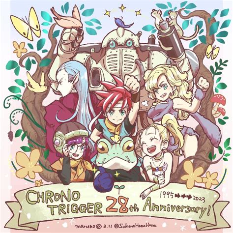 Maruno Ayla Chrono Trigger Crono Chrono Trigger Frog Chrono