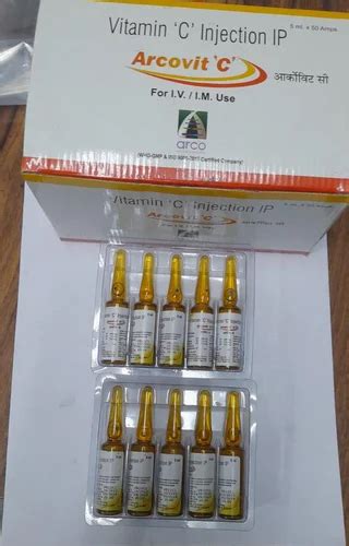 Arcovit C Vitamin C Injection At ₹ 100 Vial Ascorbic Acid Injection