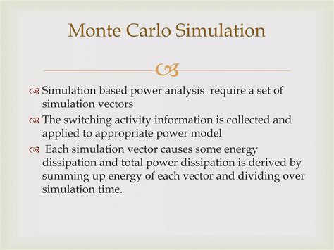 Monte Carlo Analysis Ppt