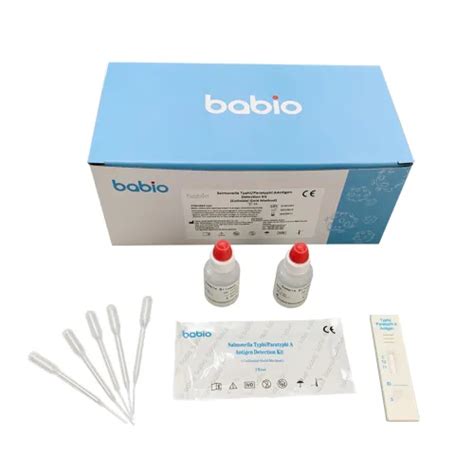 Salmonella Typhi Paratyphi A Antigen Detection Kit Manufacturer Wholesaler