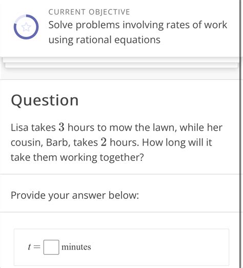 Solved Current Objectivesolve Problems Involving Rates Of