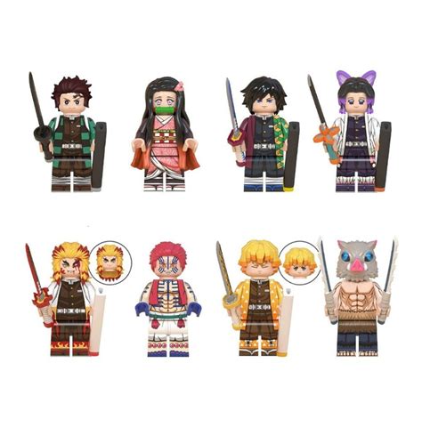 귀멸의칼날 레고 피규어 귀칼 Lego 장난감 8종 풀세트 굿즈 티몬
