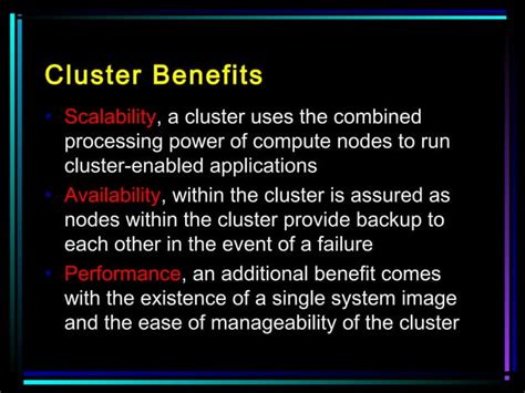 Cluster Computing Seminar Ppt