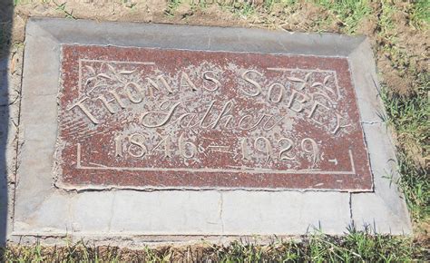 Thomas William Sobey 1846 1929 Find A Grave Memorial