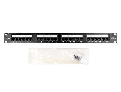 Patch Panel DINTEK PowerPRO Cat 5e UTP 24P 1402 03019 Thanh đấu nối Patch Panel An Phát