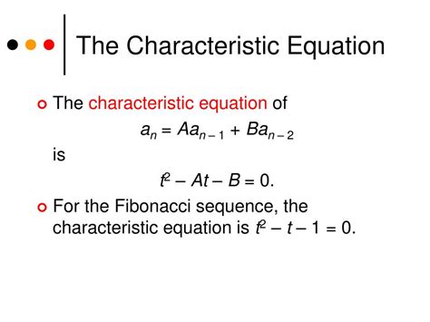 ppt solving second order recursive relations powerpoint presentation