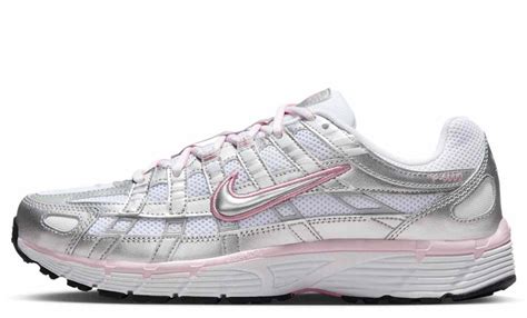 Nike P 6000 White Metallic Silver Black Cd6404 107 The Sole Supplier