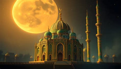 Ramadan Kareem Islamic Greeting Cards Eid Mubarak For Muslim Holidays