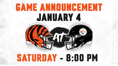 Game Date And Time Announced Bengals Vs Steelers Bvm Sports