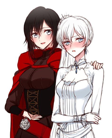 Best Ruby And Weiss Images Rwby Rwby White Rose Rwby Ships