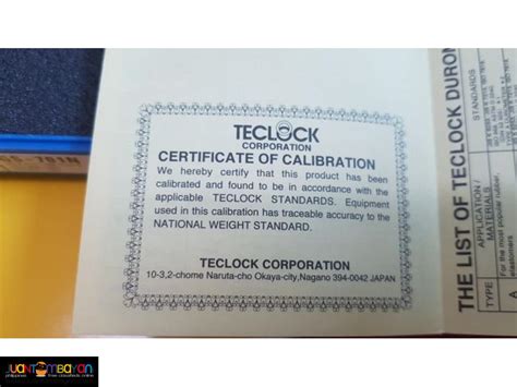 Asker Durometer Type C Asker C Teclock Shore Durometer