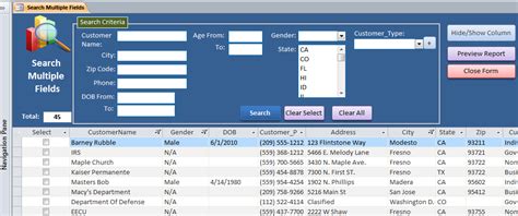 Search Multiple Fields Iaccessworld Com