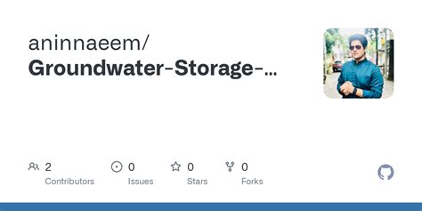 Github Aninnaeemgroundwater Storage Prediction Model