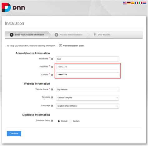 installing dnn