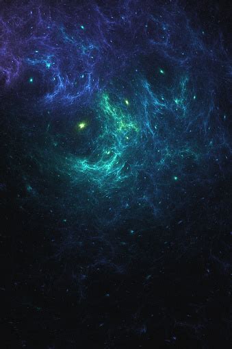 추상 디지털 생성 프랙탈 아트 기반 배경 이미지 디자인 요소로 우주에 대한 스톡 사진 및 기타 이미지 우주 배경 주제 세로 구도 Istock