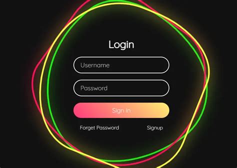 30 Login Form Collection With Source Code In Html Css And Javascript