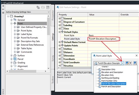 Solved Make S Specific Label Style The Default Style Autodesk Community