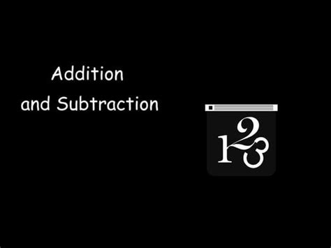Addition And Subtraction Ppt Ppt
