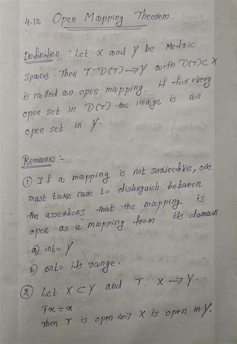 Solution Open Mapping Theorem 1 Studypool