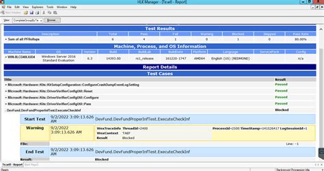Windows Hardware Certification Df Validate Driver Inf Against Component Specific Requirements