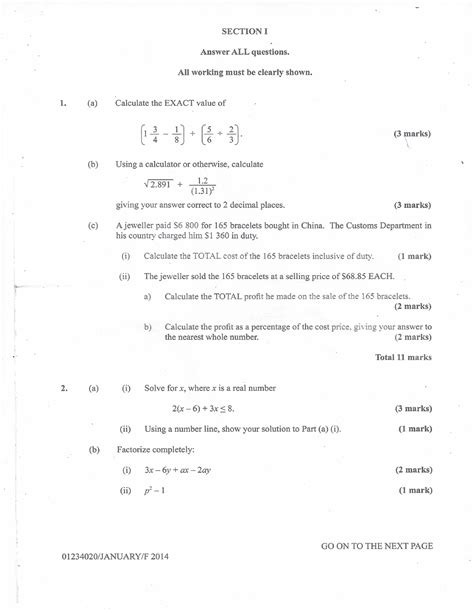 Mathematics January 2014 Csec Mathematics Studocu Mathematics January 2014 Csec Mathematics Studocu
