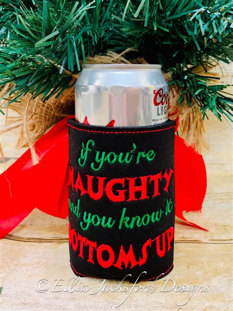 Christmas Koozies Set 3 Designs 5x7 Products Swak Embroidery