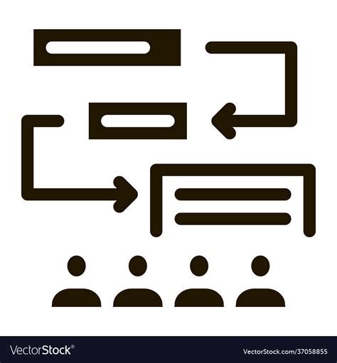 Replacement Components Algorithm Icon Royalty Free Vector