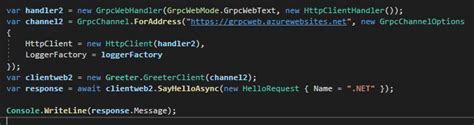 grpc web hosting issues under iis or application service plan · issue 759 · grpc grpc dotnet