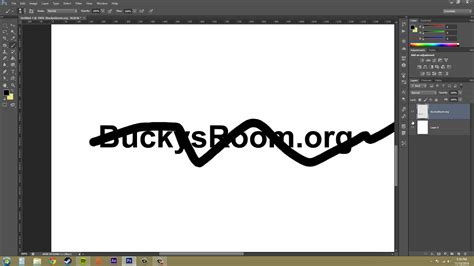 Photoshop CS Tutorial Rasterize Type Layers YouTube
