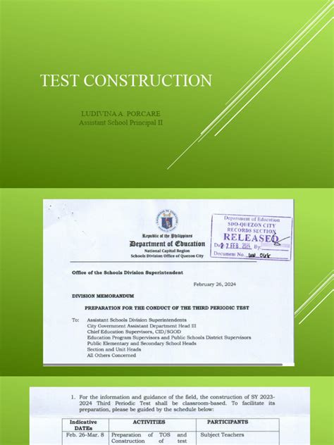Test Construction Pdf Educational Assessment Cognition