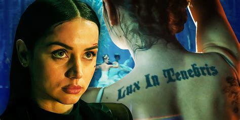 Ballerina Ana De Armas Back Tattoo What It Means Explained