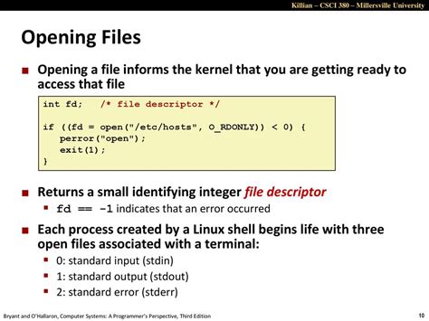 system level i o csci 380 operating systems ppt download