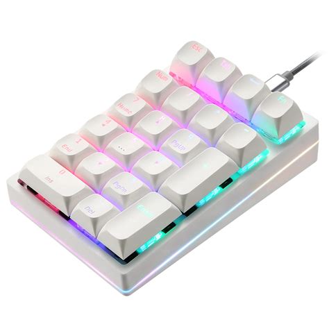 Buy Motospeed Mechanical Numeric Keypad Hot Swap GATERON Switch Wired Gaming Keypad RGB Backlit
